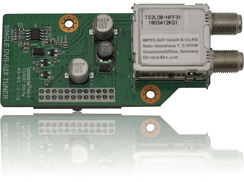 GIGABLUE Plug & Play Single Tuner DVB-S2X V2 H.265 Sat Receiver Zubehör (Silber) | MediaMarkt