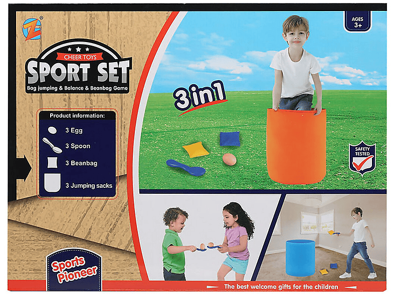 BIGBUY FUN Bag jumping & Balance & Beanbag Game Spiel | SATURN