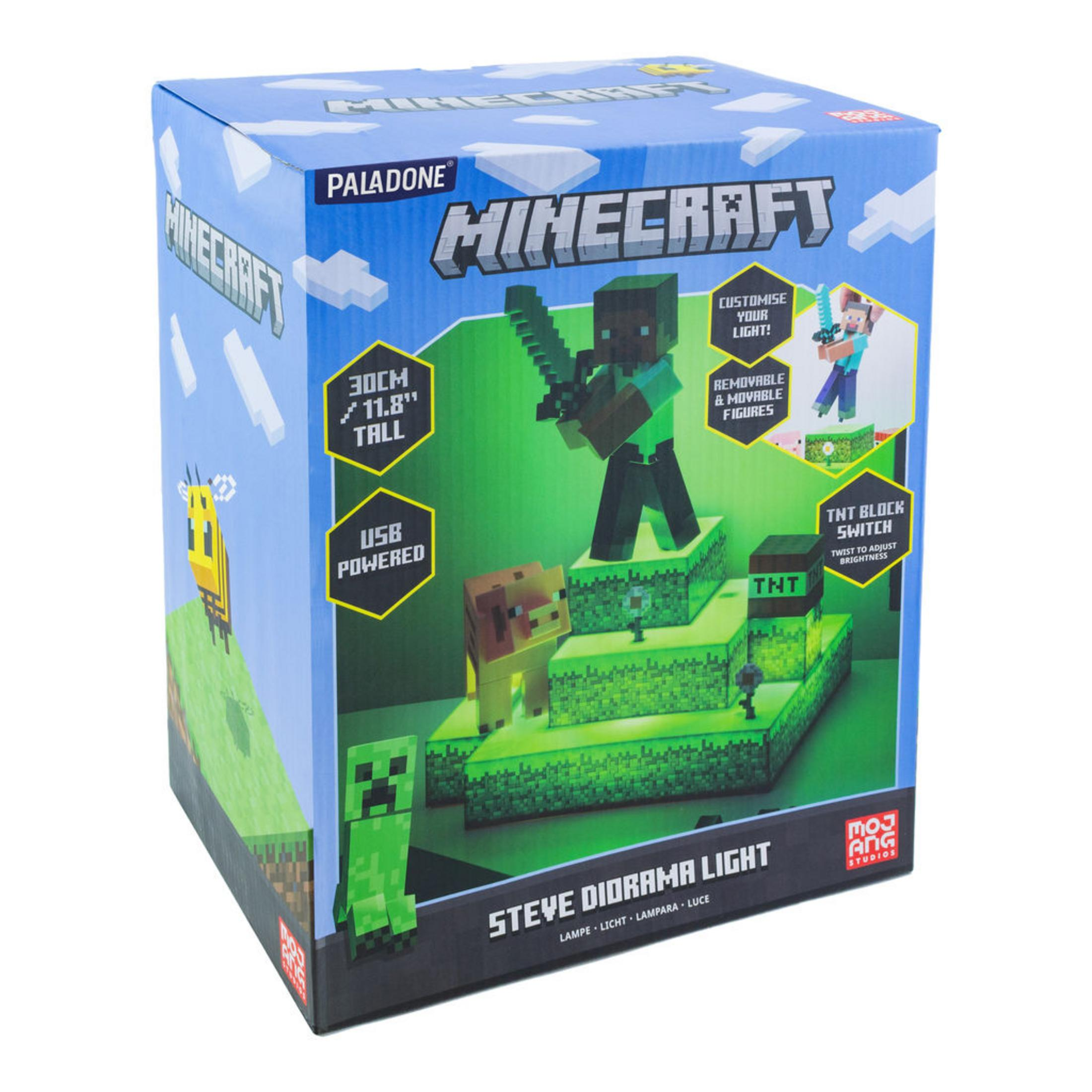 Lampa PALADONE Minecraft Diorama Wielobarwny | sprawdź cenę i opinie w ...