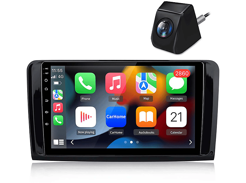 AWESAFE Benz W164 ML300 X164 GL320 1+32G carplay SWC WIFI Android13 autoradio, DAB+, FM ...