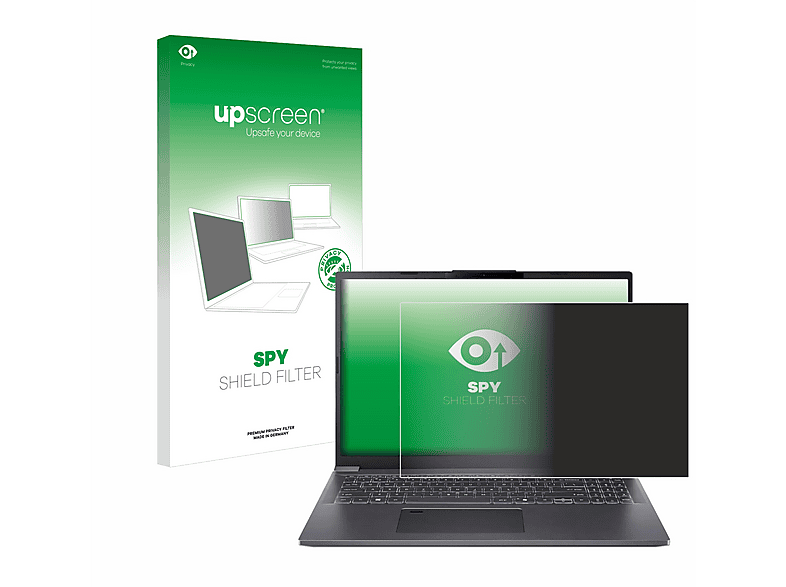 UPSCREEN Anti-Spy Sichtschutzfolie Blickschutzfilter (für Acer Aspire ...