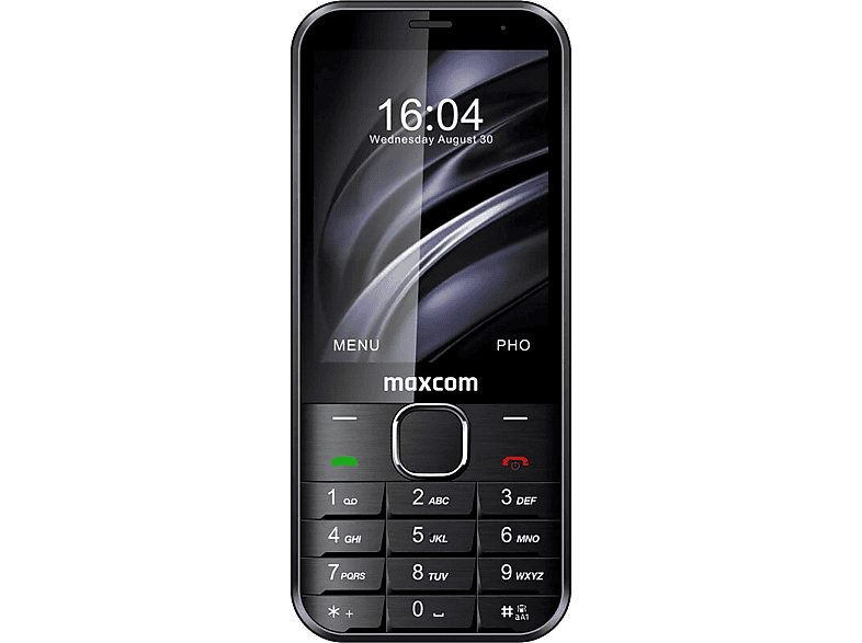 MAXCOM Classic MM334 4G Mobiltelefon, Schwarz | MediaMarkt