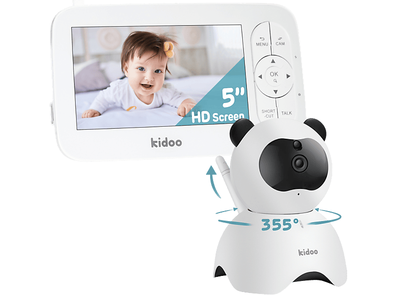 Vigilabebés | Baby Monitor 5 Kidoo, Blanco | MediaMarkt