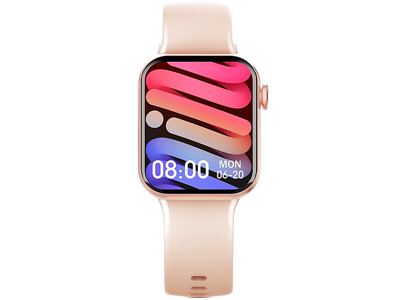 MAXCOM FW26 Oxygen Pro Smartwatch Silikon, Pink | SATURN