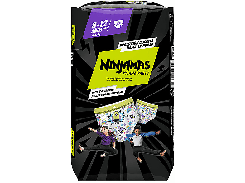 Pañales | DODOT NINJAMAS, talla 8, Multicolor | MediaMarkt