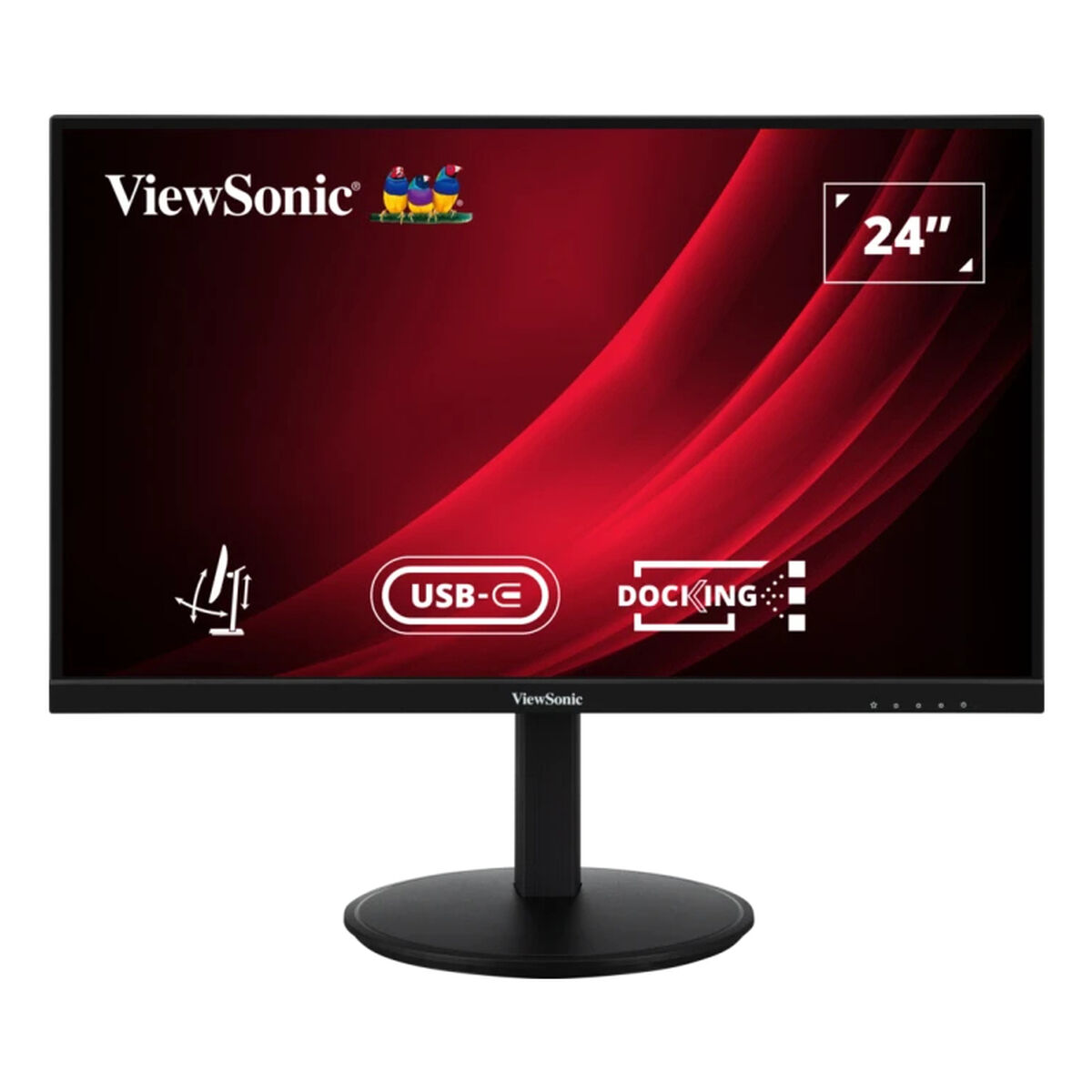 VIEWSONIC VG Series VG2409U-2 23,8 Zoll Full-HD Gaming-Monitor (4 ms ...
