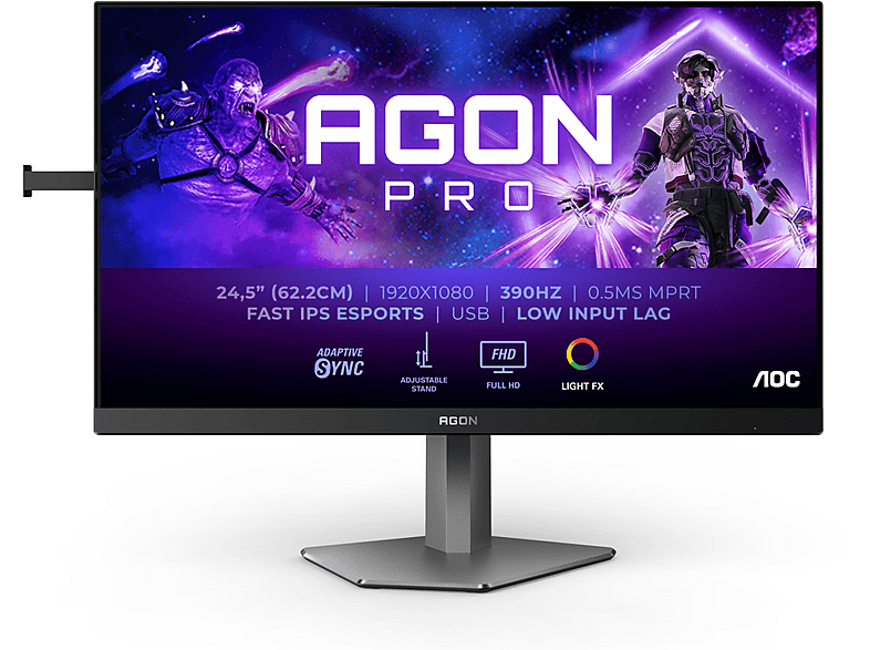 AOC AG256FS 24,5 Zoll Full-HD Gaming Monitor (0,3 ms Reaktionszeit ...