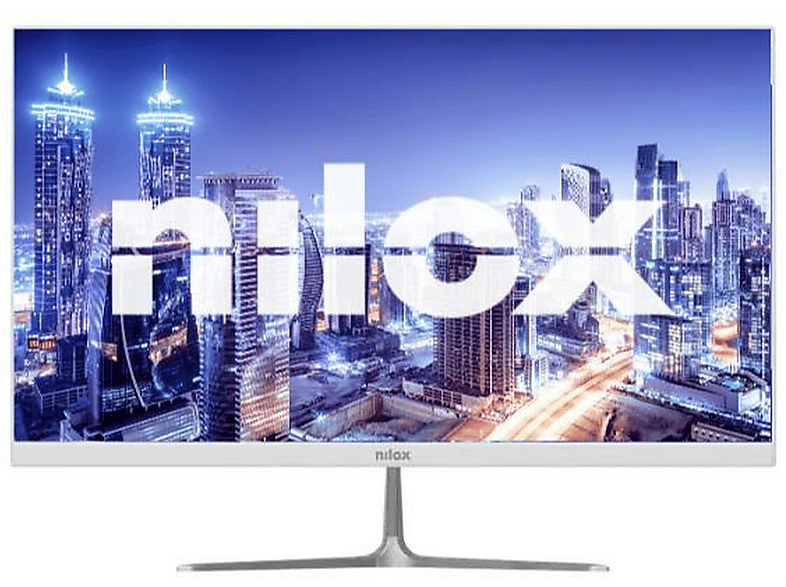 Monitor | NILOX NXM24FHD01W, 24 ", Full-HD, 5 ms, 75 Hz, Blanco ...