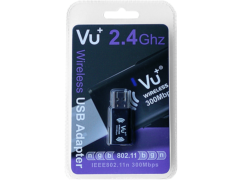 VU+ Wireless USB Adapter 300 Mbps, inkl. WPS Setup WLAN Adapter | SATURN