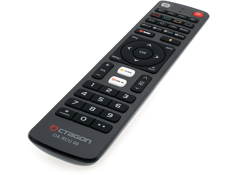 OCTAGON RCU06 Fernbedienung, passend für: siehe Produktbeschreibung ...