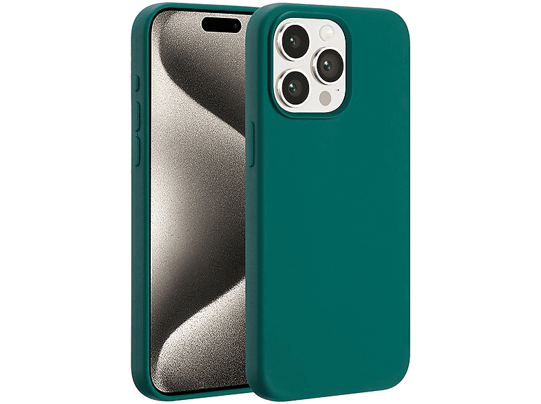 ACCEZZ Liquid Silikon-Backcover mit MagSafe, Backcover, Apple, iPhone ...