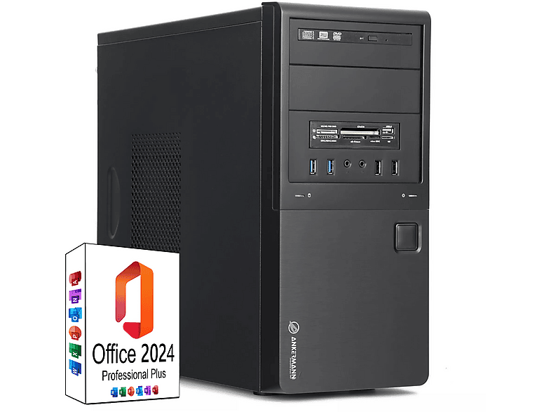 ANKERMANN-PC Barcelona Gen4, PC-Desktop mit Intel® Core™ i5 i5-4570 ...
