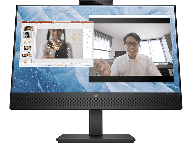 Monitor | HP M24m, 23,8 ", Full-HD, 5 ms, 75 Hz, Negro | MediaMarkt