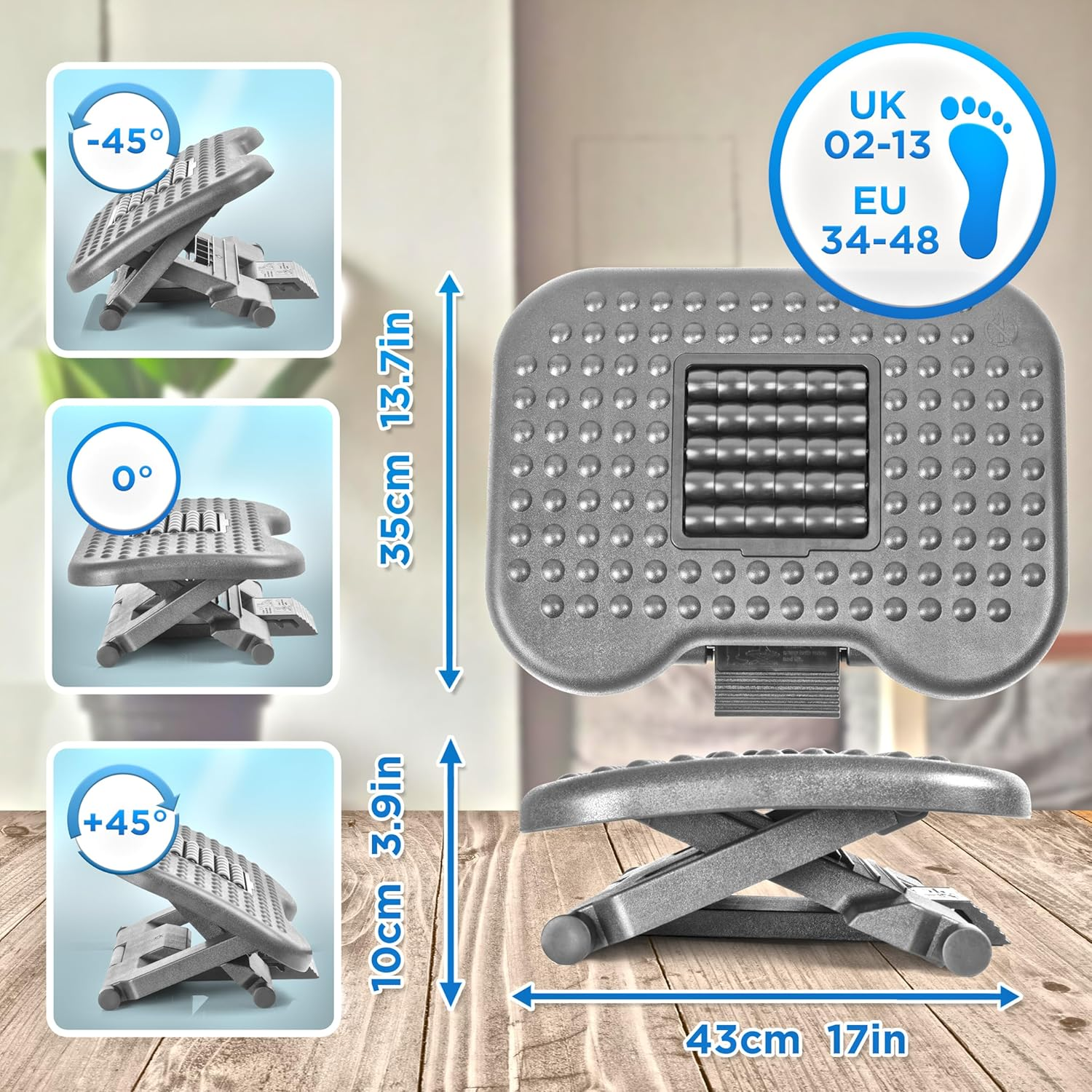 Reposapiés ergonómico | DURONIC FT03 | MediaMarkt
