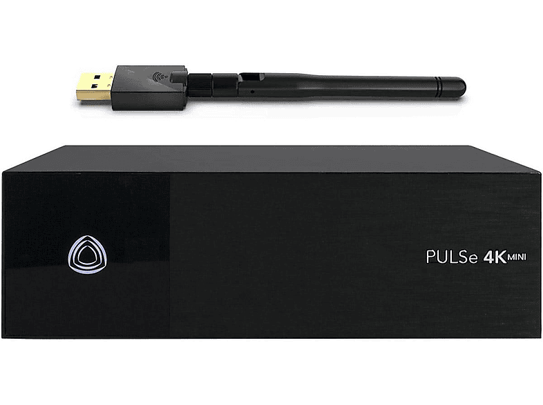 AB-COM AB Pulse 4K Mini SE 600Mbits WiFi Sat-Receiver (DVB-S2, Schwarz ...