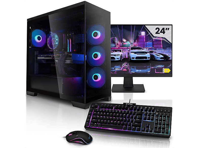 MEGAPORT Komplett PC Falcon AMD Ryzen 7 5700X, Gaming PC Ryzen™ 7 5700X ...