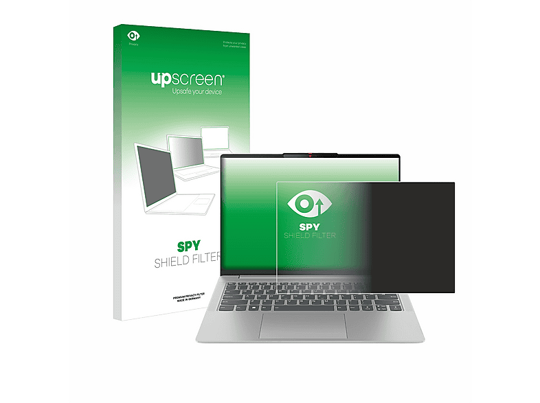 UPSCREEN Anti-Spy Sichtschutzfolie Blickschutzfilter (für Lenovo ...