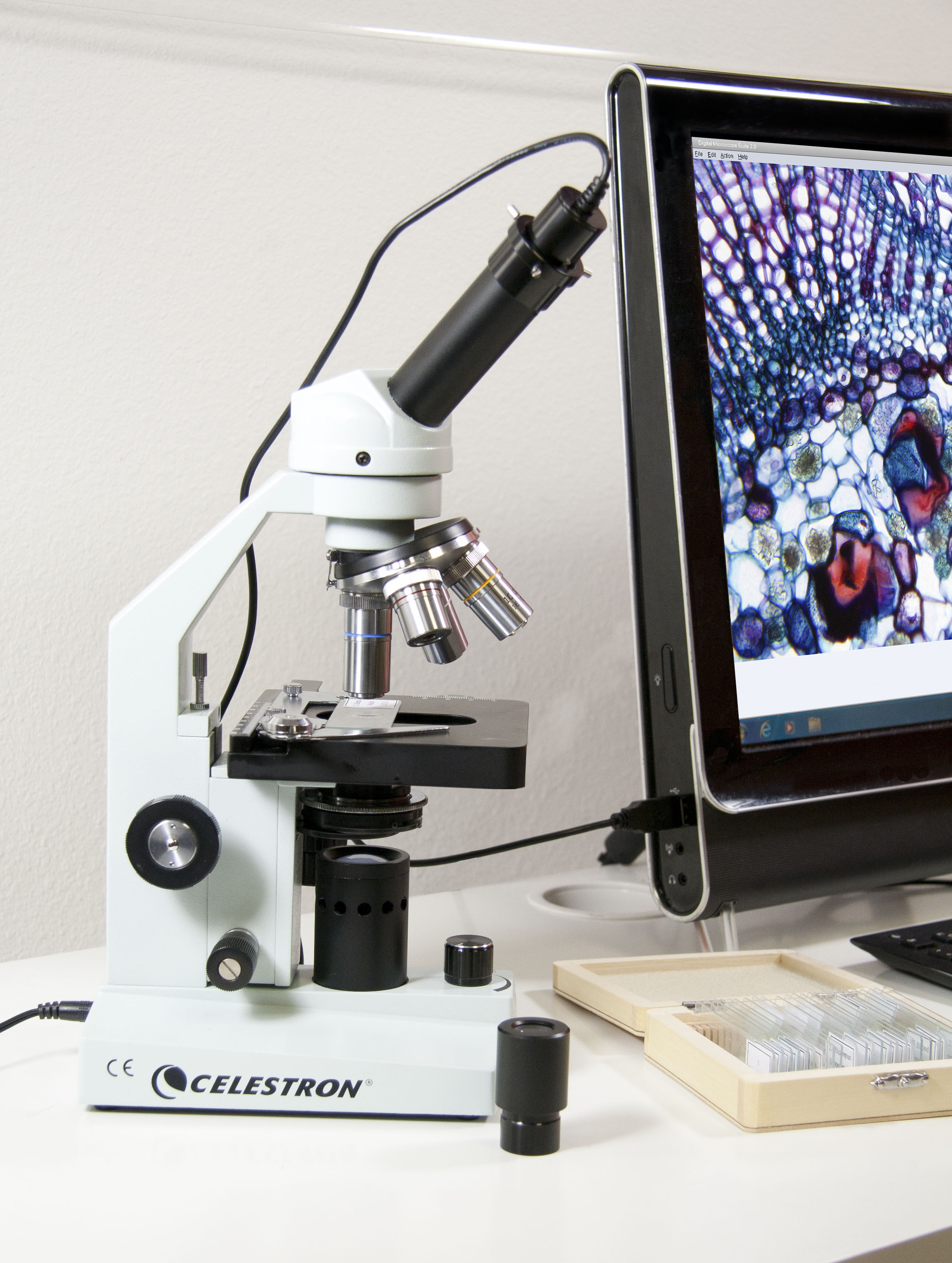 CELESTRON Digital Microscope Imager k.A., 0 mm, Mikroskop Kamera ...