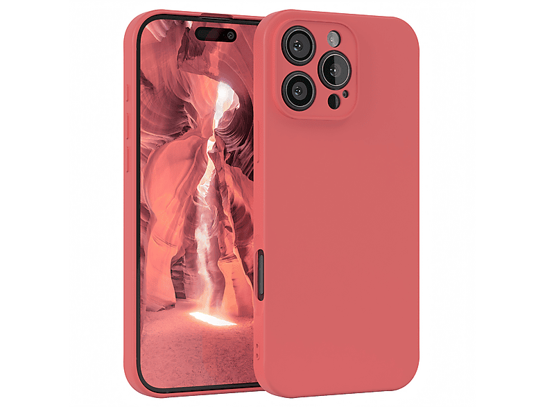 EAZY CASE TPU Silikon Handycase Matt, Backcover, Apple, iPhone 16 Pro ...