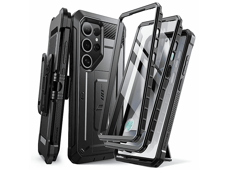 SUPCASE UB Pro 2-set, Full Cover, Samsung, Galaxy S25 Ultra, Schwarz ...