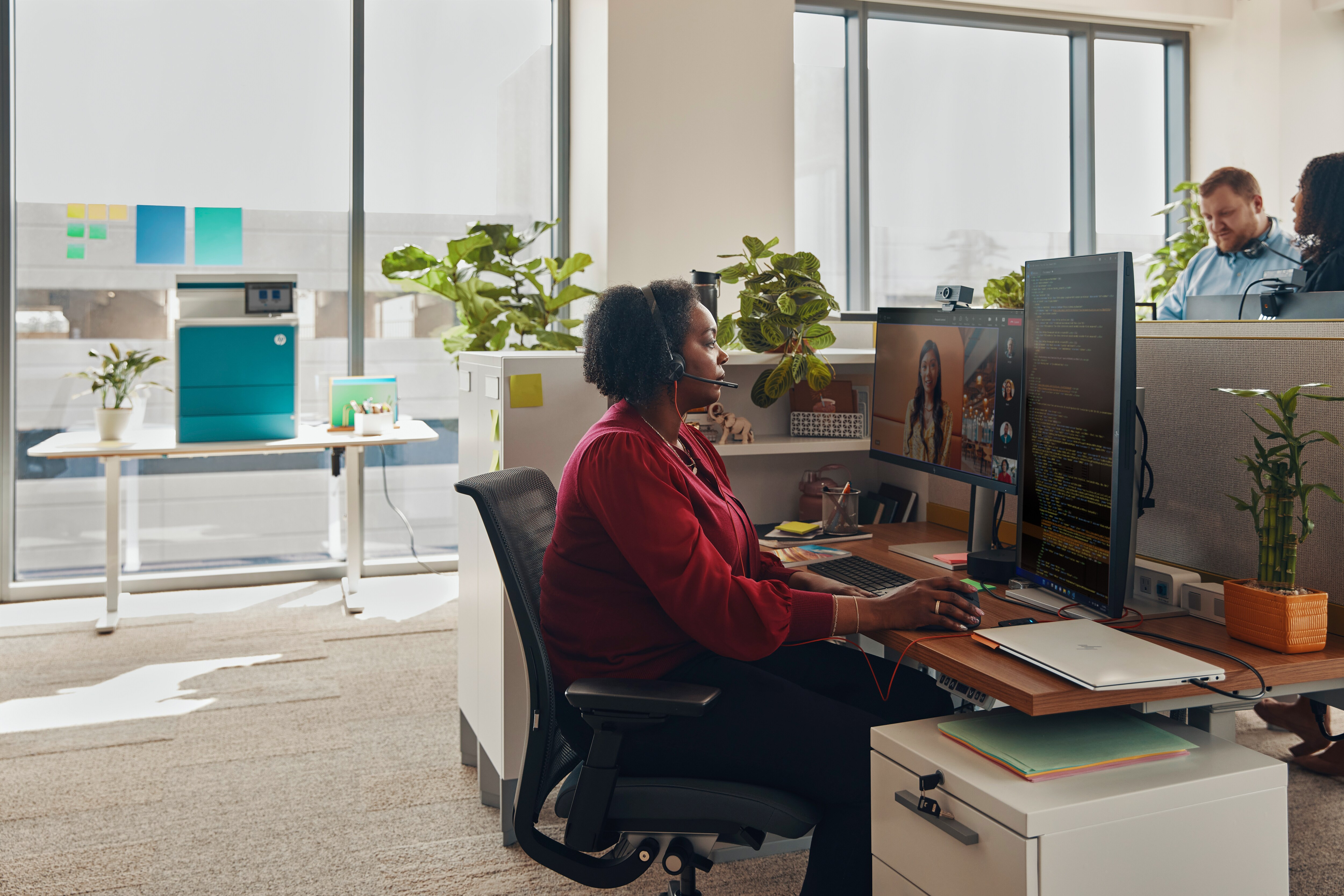 Auriculares de diadema con cable | POLY 8X221AA, Circumaurales, Negro ...