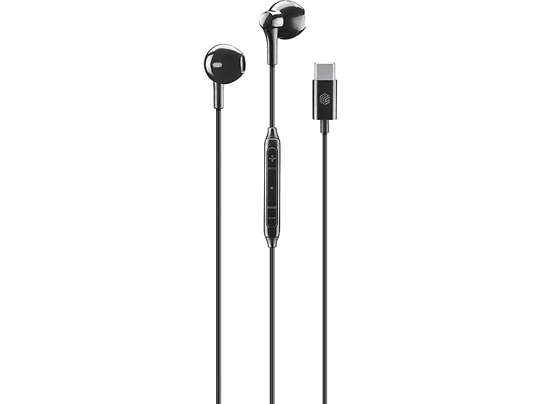 MUSIC SOUND Egg-Capsule Earphones With Mic, In-ear Kopfhörer Schwarz ...