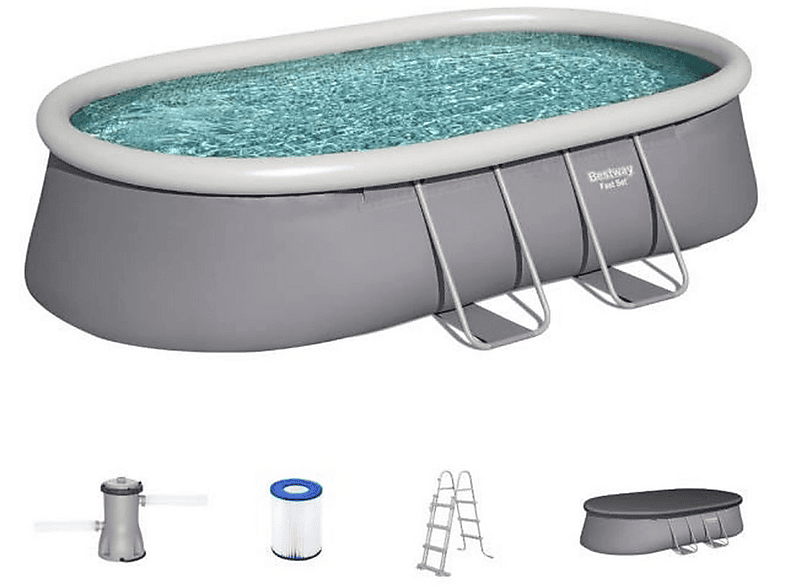 BESTWAY Fast Set Swimmingpool | MediaMarkt