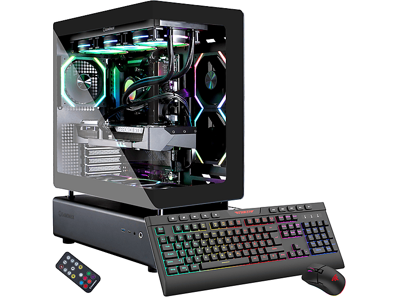GAMEMAX N80 BK 7410, Gaming-PC mit AMD Ryzen™ 7 9800X3D Prozessor, 32 ...