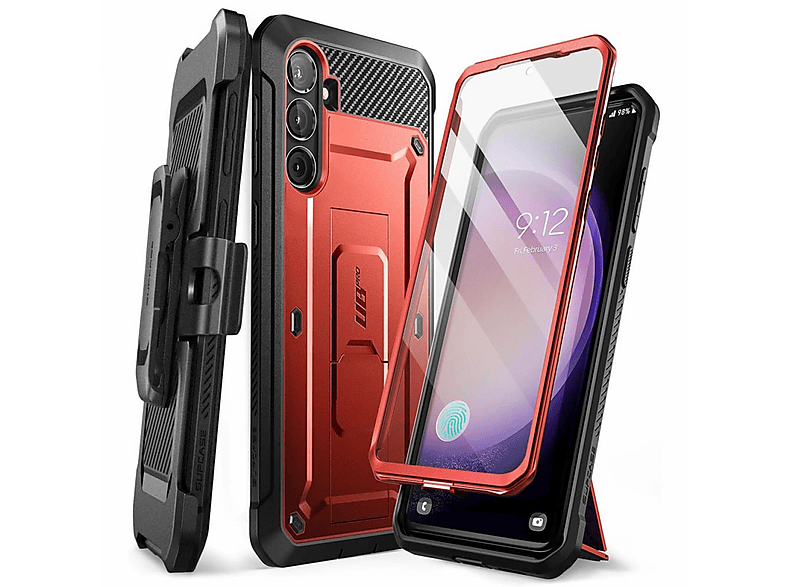 SUPCASE UB Pro, Full Cover, Samsung, Galaxy S23 FE, Ruddy | SATURN