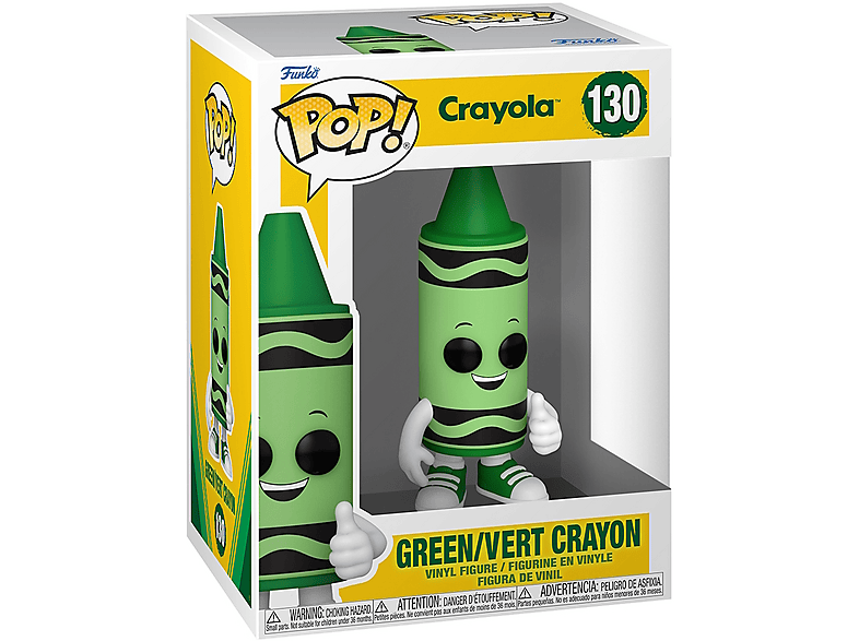 FUNKO Crayola | Green/Vert Crayon 130 Pop! Vinyl Figur Sammelfigur | SATURN