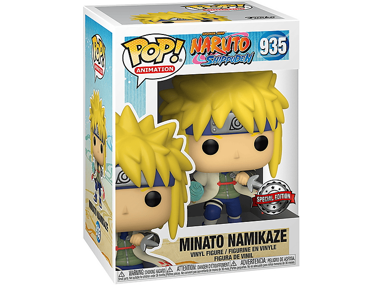 FUNKO Naruto Shippuden | Minato Namikaze 935 SP Pop! Sammelfigur ...