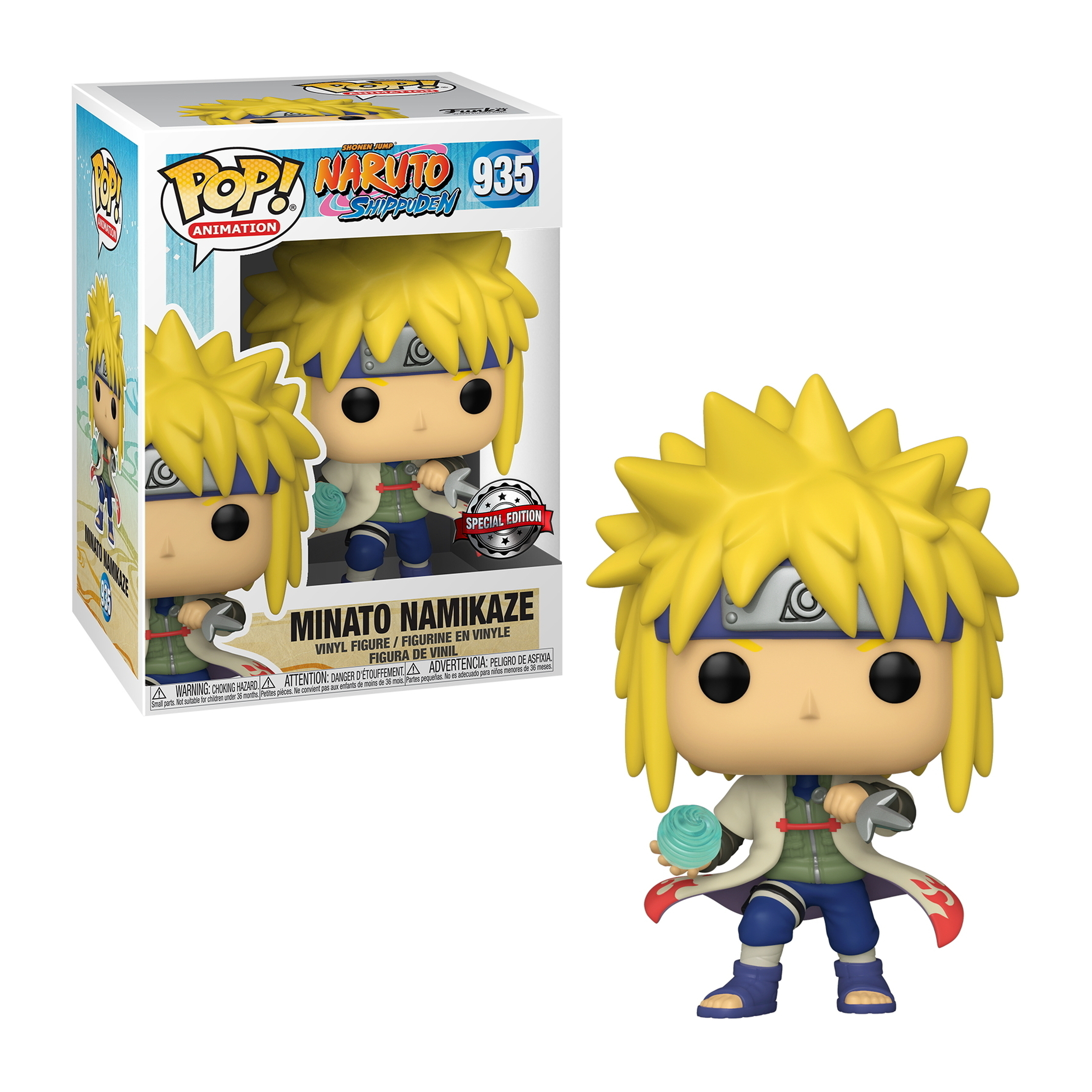 FUNKO Naruto Shippuden | Minato Namikaze 935 SP Pop! Sammelfigur ...