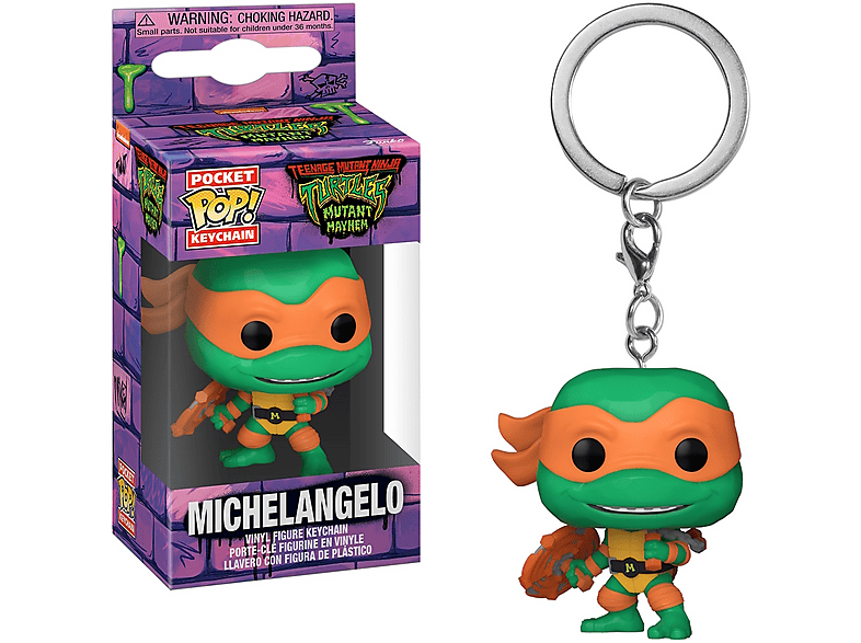 FUNKO Teenage Mutant Ninja Turtles Michelangelo Pocket ...
