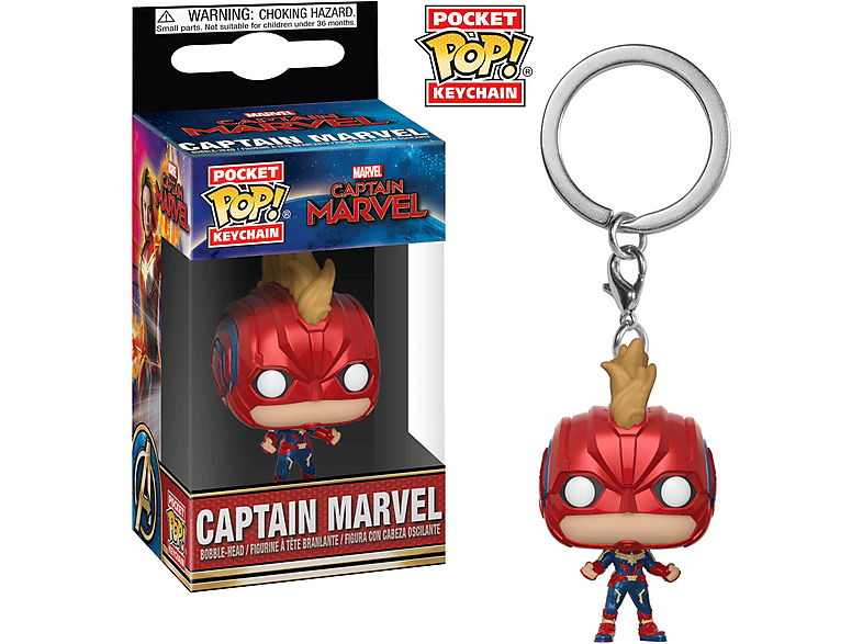FUNKO Marvel Captain Marvel | Captain Marvel Pocket Pop ...