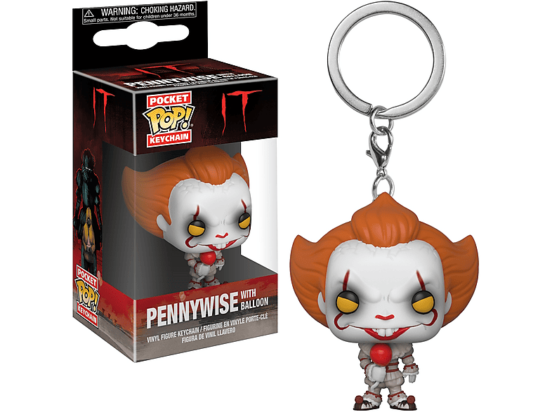 FUNKO IT ES Pennywise with Balloon Pocket POP! Keychain ...