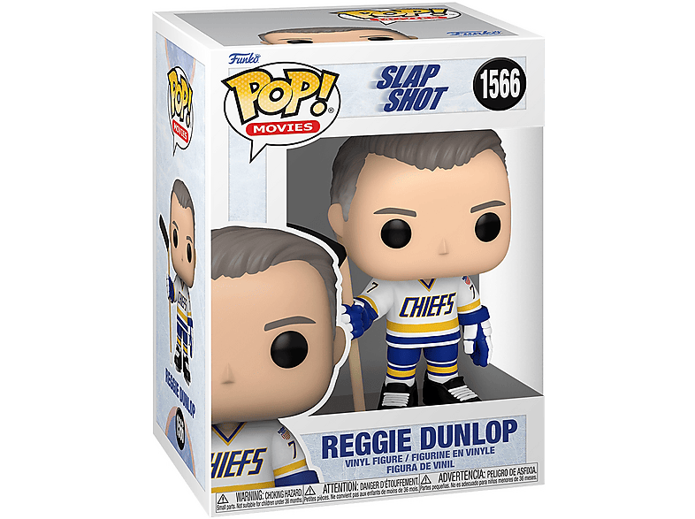 FUNKO Slap Shot | Reggie Dunlop 1566 Pop! Vinyl Figur Sammelfigur ...