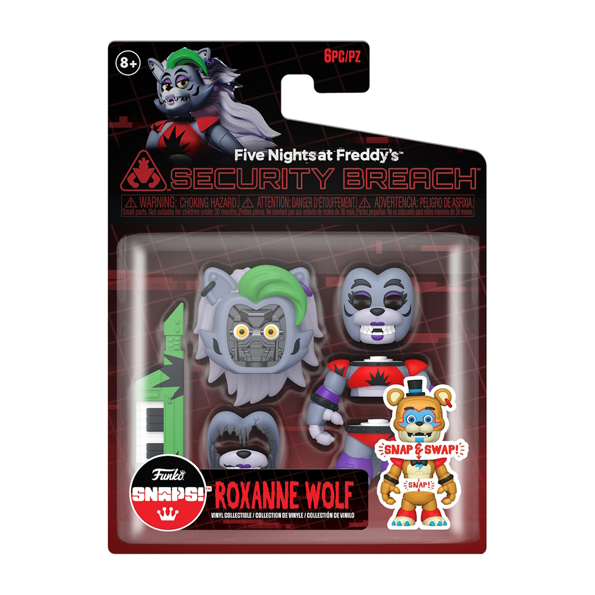 FUNKO Five Nights at Freddy's | Roxanne Wolf Snaps! Sammelfigur ...