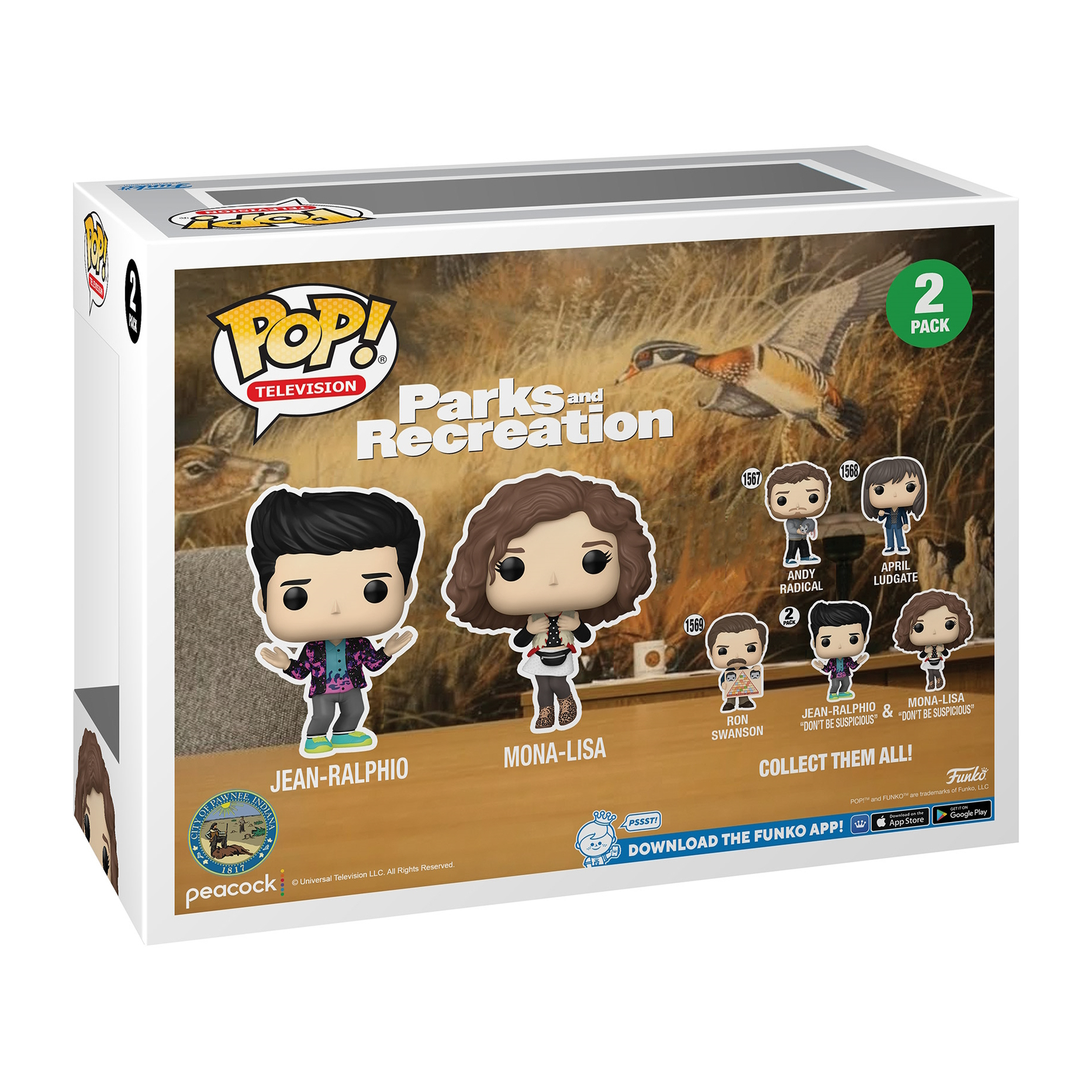 FUNKO Parks and Recreacion Jean-Ralphio & Mona-Lisa Sammelfigur ...