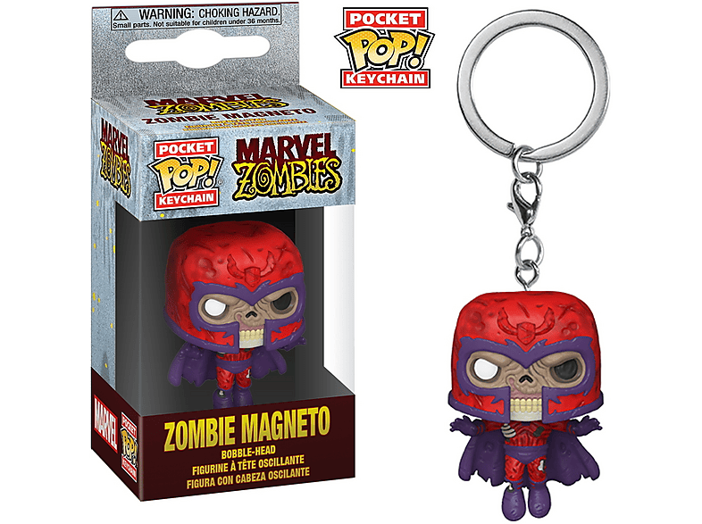 FUNKO Marvel Zombies | Zombie Magneto Pocket Pop! Schlüsselanhänger ...