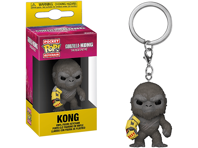FUNKO Godzilla x Kong | Kong Pocket POP! Keychain Schlüsselanhänger ...