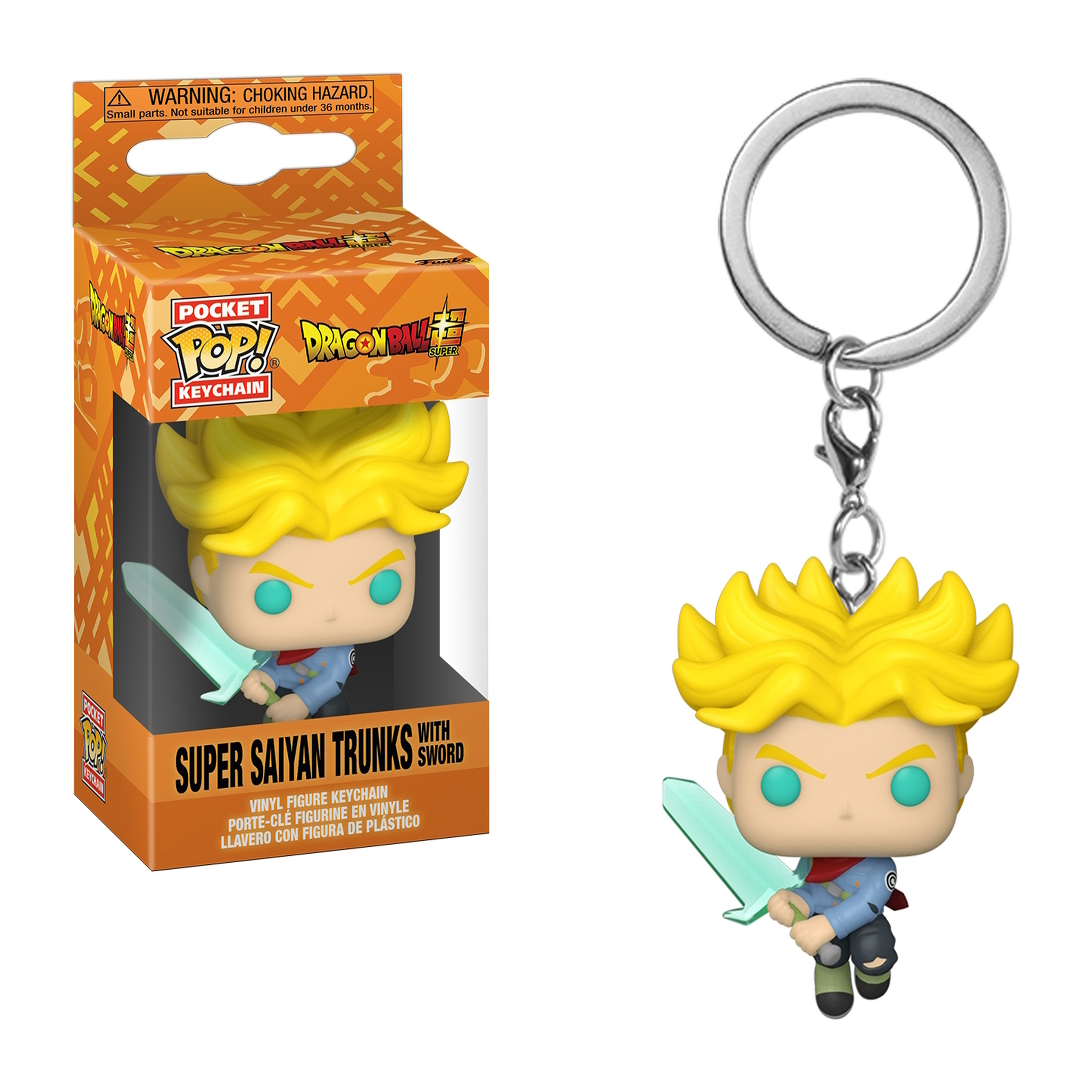 FUNKO Dragon Ball Super Super Saiyan Trunks with Sword ...