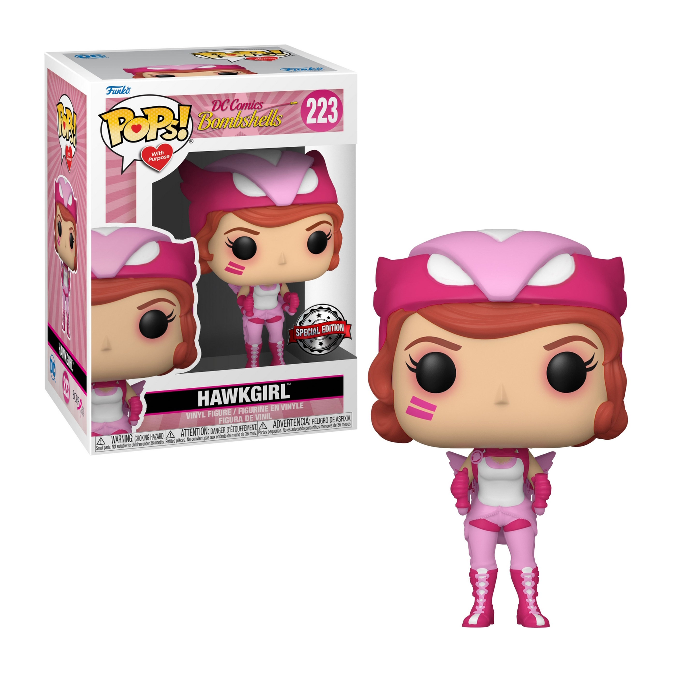 FUNKO DC Bombshells | Hawkgirl 223 Special Edition Pop! Sammelfigur ...