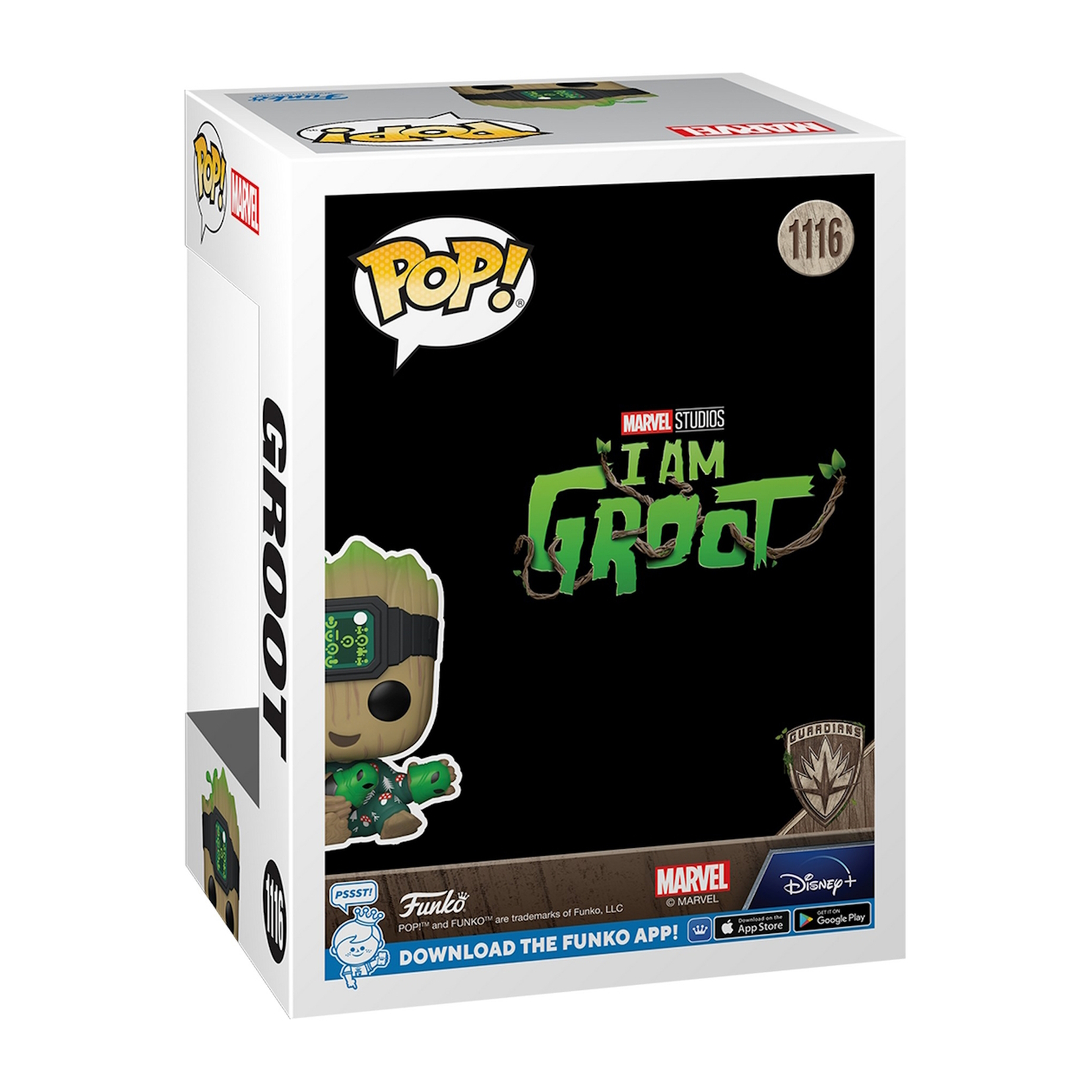 FUNKO Marvel Studios I am Groot | Groot 1116 2022 NYCC Sammelfigur | SATURN