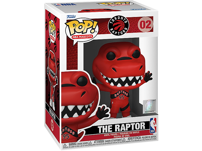 FUNKO NBA Mascots Toronto Raptors | The Raptor 02 Pop! Sammelfigur ...