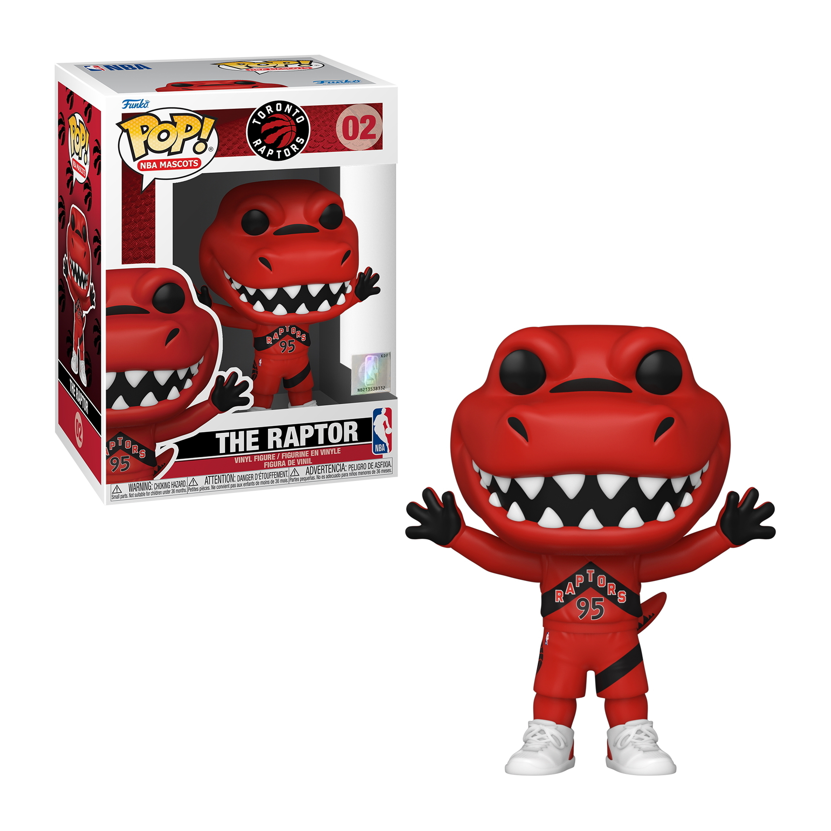 FUNKO NBA Mascots Toronto Raptors | The Raptor 02 Pop! Sammelfigur ...
