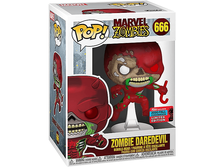 FUNKO Marvel Zombies Zombie Daredevil 666 NYCC 2020 Pop! Sammelfigur ...