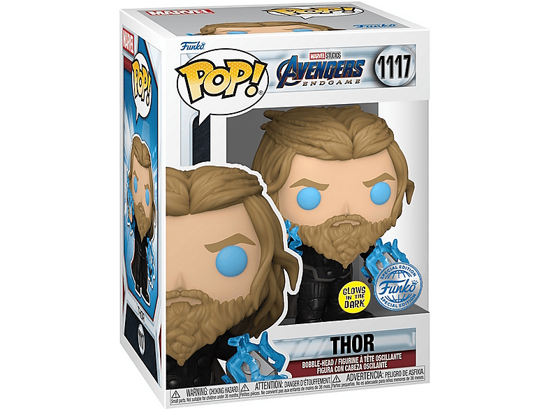 FUNKO Avengers Endgame | Thor 1117 Special Edition Glows Sammelfigur ...