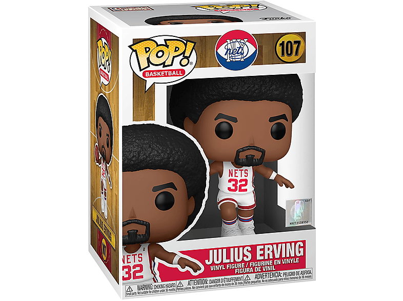 POP NBA | Julius Erving / New York Nets - Home | SATURN