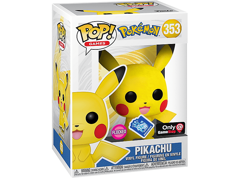 FUNKO Pokemon | Pikachu 353 Flocked EX Pop! Sammelfigur | MediaMarkt