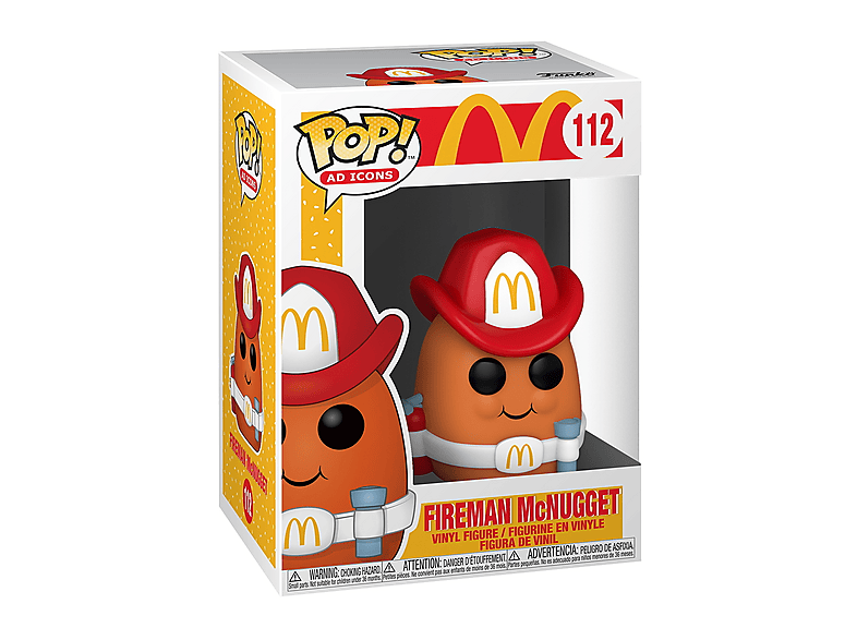 FUNKO Mc Donalds | Fireman McNugget 112 Pop! Sammelfigur | MediaMarkt